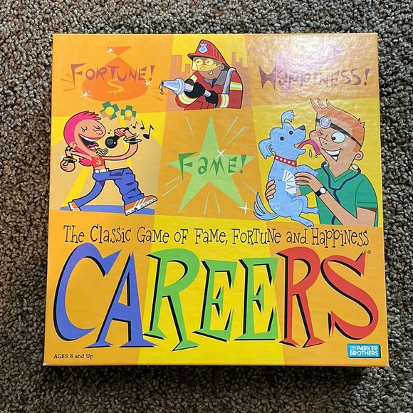 Parker Brothers | Toys | Vintage Parker Brothers Careers Board Game ...